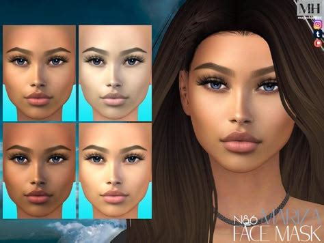 Sims 4 Latina Makeup Cc