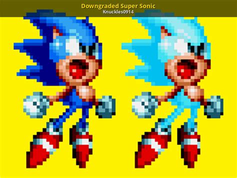 Downgraded Super Sonic Mod For Sonic Mania Sm Mods