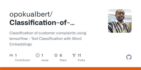Github Opokualbertclassification Of Customer Complaints Using Tensorflow Text