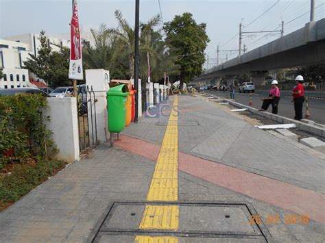 Pedestrian Trotoar Pattern Concrete Stamp Decorative