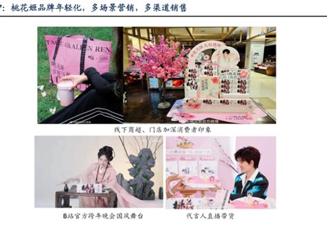 桃花姬品牌年轻化，多场景营销，多渠道销售 2024年04月 行业研究数据 小牛行研