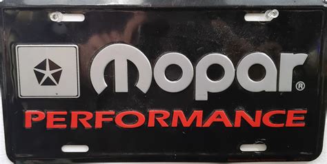 Canadian Military License Plates Mopar Signs
