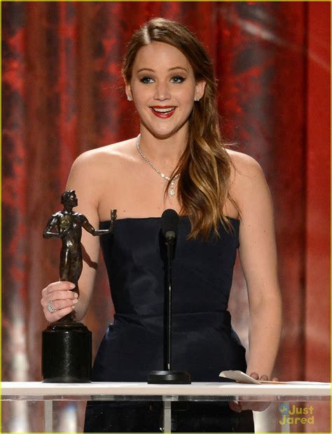Jennifer Lawrence Sag Awards 2013 Acceptance Speech Watch Now
