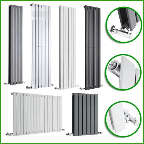 Designer Radiators Vertical Horizontal Flat Panel Tall Upright Column