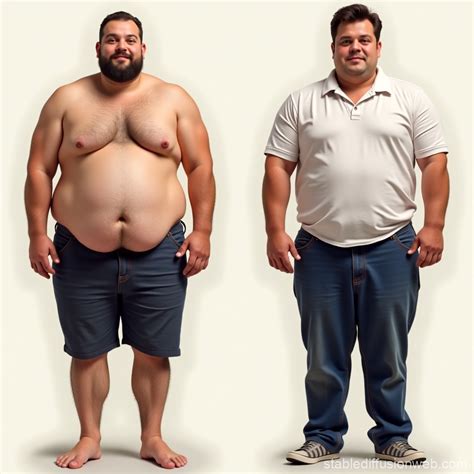 Weight Loss Progress And Body Transformation Stable Diffusion Online