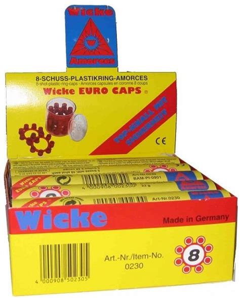 SOHNI-WICKE 0230 - 8-Schuss Plastik-Ringamorces, 2,29