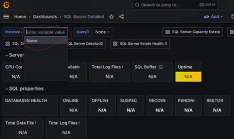 Monitoring Target Instance Sql Server Not Found Grafana Grafana Labs Community Forums