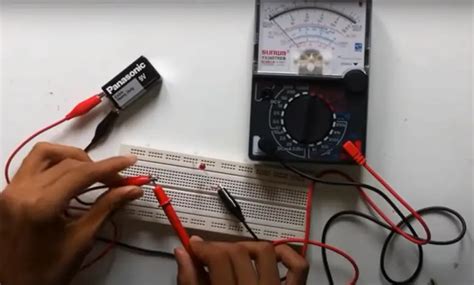 How To Use Analog Multimeter Electronicshacks