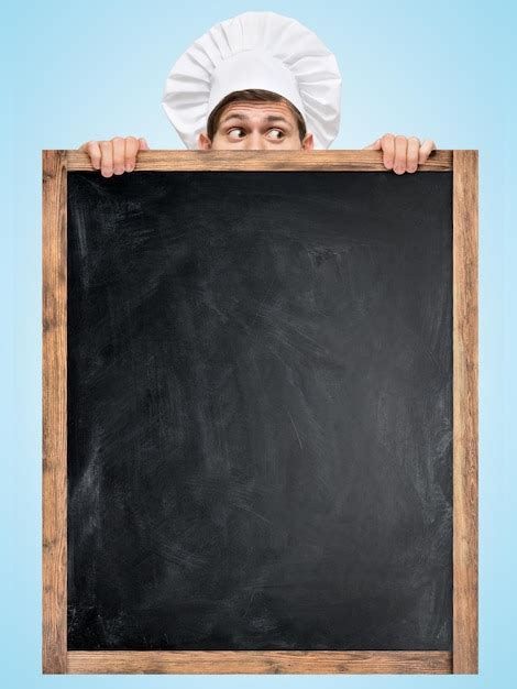 Premium Photo Blackboard For Menu