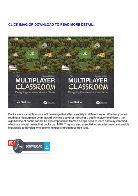 Ppt Ebook The Multiplayer Classroom Designing Coursework As A Game Powerpoint Presentation