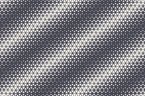 Premium Vector Triangular Halftone Texture Vector Geometric