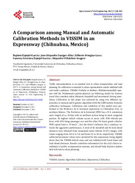 Pdf A Comparison Among Manual And Automatic Calibration Methods In