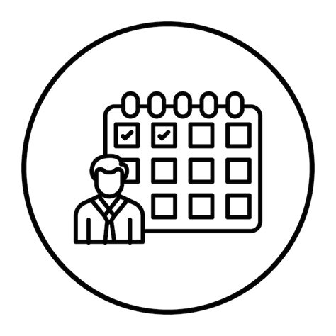 Premium Vector Working Schedule Vector Illustration