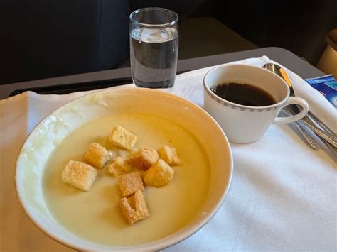Singapore Airlines A350 900 Business Class Meal マイレージトラベル