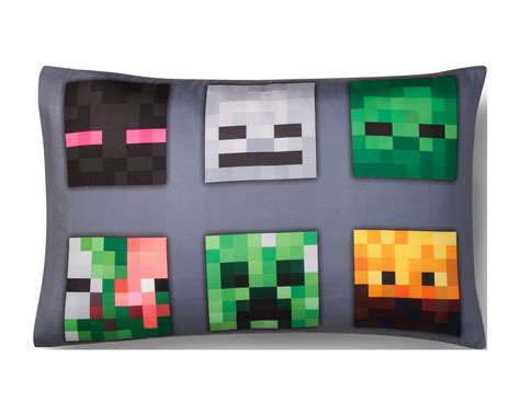 Minecraft Pillow Case Standard Reversible