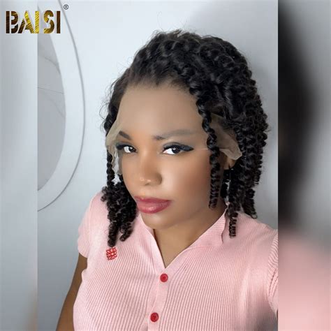 Baisi Full Lace Sexy Braided Short Wig Baisi Hair