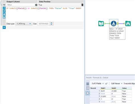 Compare Two Fields Return Data Value Alteryx Community