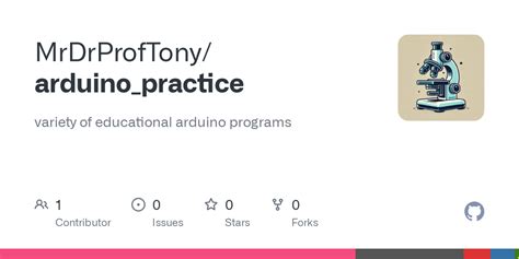 GitHub MrDrProfTony Arduino Practice Variety Of Educational Arduino Programs