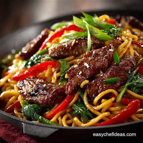 Beef Lo Mein Recipe Speedy Weeknight Winner Easy Chef Ideas
