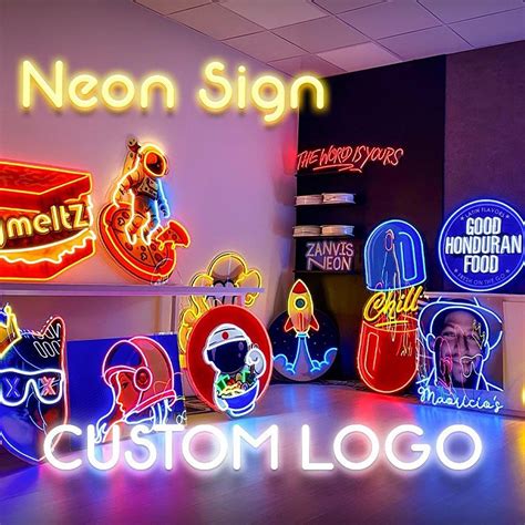 Custom Neon Logo Sign Business Or Wedding Decor Etsy