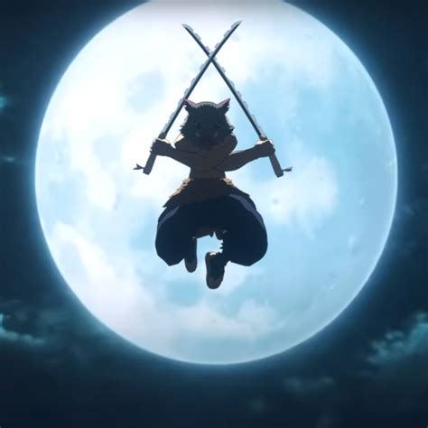 Inosuke In The Moon 3d Render Blender By Me2815 On Deviantart