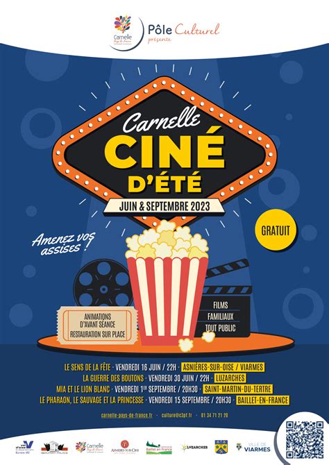 Ciné Dété De Carnelle Juin And Septembre 2023 Lassy