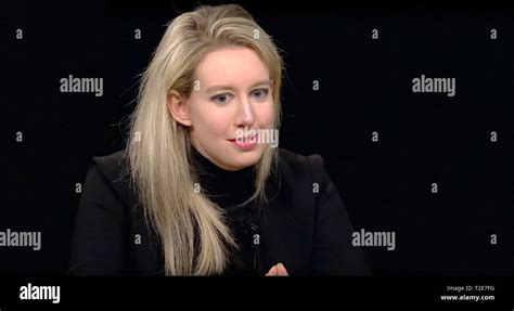 The Inventor Out For Blood In Silicon Valley Elizabeth Holmes 2019