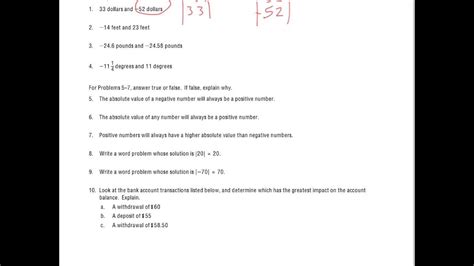 Grade 6 Module 3 Lesson 11 Problem Set Youtube