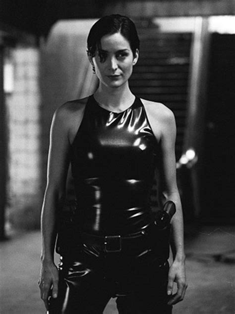 Trinity Carrie Anne Moss Trinity Matrix Celebrities Female