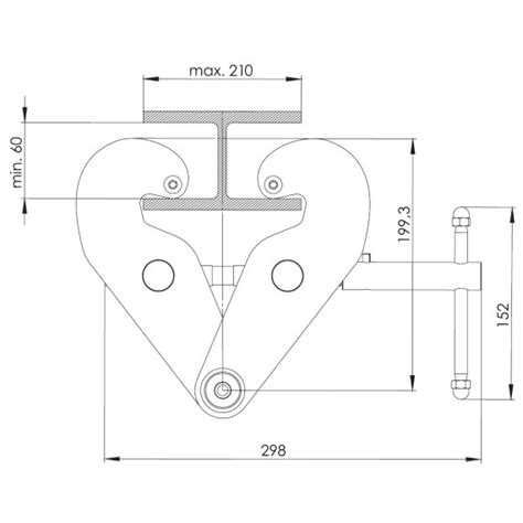 Anchor Point For Metal Beams En 795 Class B Ref At200