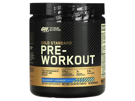 Gold Standard Pre Workout Blueberry Lemonade Lac Philippines