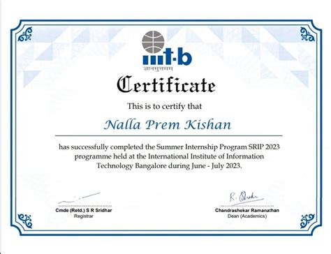 Iiitb Srip2023 Networksecurity Cisconetworking Prem Kishan