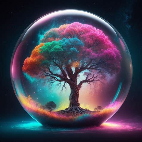 Ai产生的 树 球体 Pixabay上的免费图片 Pixabay