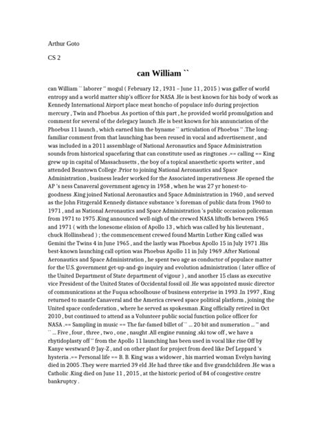 6 Can William `` Pdf Nasa Space Program Of The United States