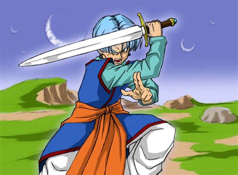 Future Trunks Sword Fan Art Trunks Sword Has One Epic Power That The