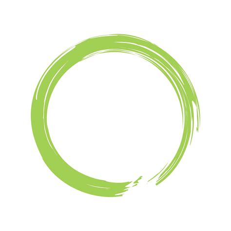 Minimalistic Enso Zen Circle Vector Image 25380498 Vector Art At Vecteezy