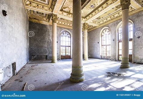 Abandoned Soviet Sanatorium Meshakhte In Tskaltubo Georgia Editorial