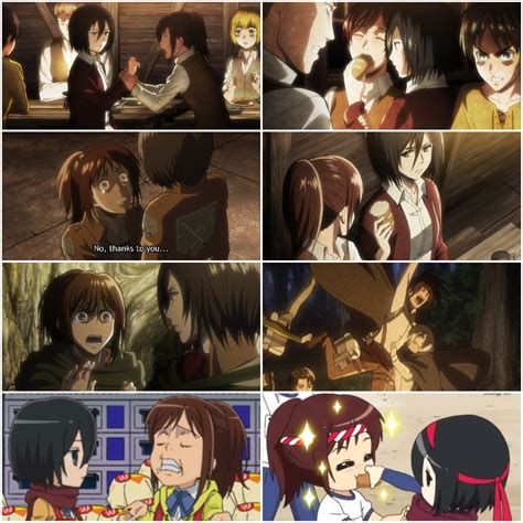 Attack On Titan Sasha X Mikasa