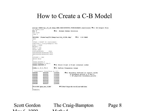 Craig Bampton Method Ppt