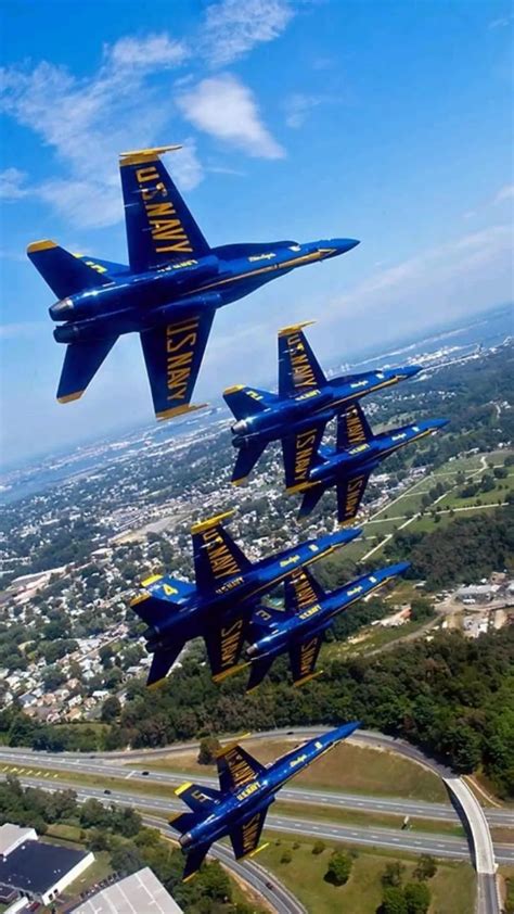 Blue Angels Iphone Wallpapers Wallpaper Cave