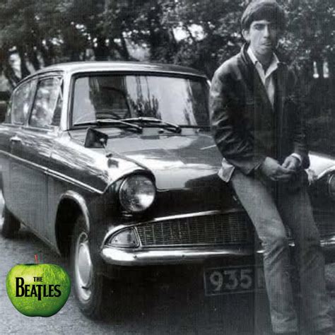 Gensals 1️⃣9️⃣6️⃣2️⃣ George Harrison 1962 Sitting On The Bonnet Of