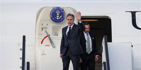 Blinken Visits Israel Amid Tensions Over Violence With Palestinians Wsj