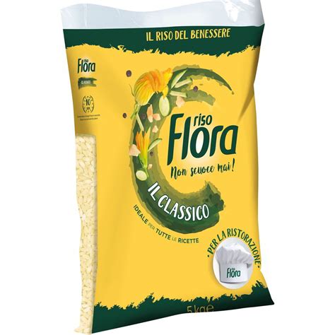 Vendita Riso Flora Il Classico 5 Kg Allingrosso Riso Grandi Formati Allingrosso Zona