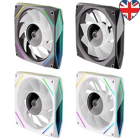 120mm Argb Computer Chassis Fan 4pin Pwm Chassis Cooling Fan Cooler For Pc Case £899 Picclick Uk