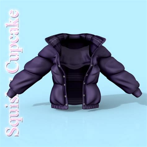 Second Life Marketplace Purple Jacket