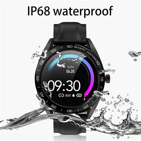 New 1.3" IP68 Waterproof Bluetooth Heart Rate Monitor Fitness Tracker ...