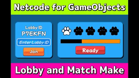 Netcode For Gameobjectsとplayfabを使ったロビーとマッチメイクのシステムのアセットを作りました【unity