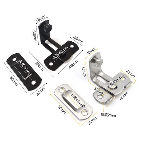 Right Angle Lock Furniture Hardware Door Buckle St Grandado