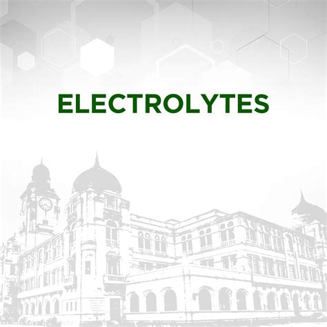 Electrolytes Test Kmc Labs