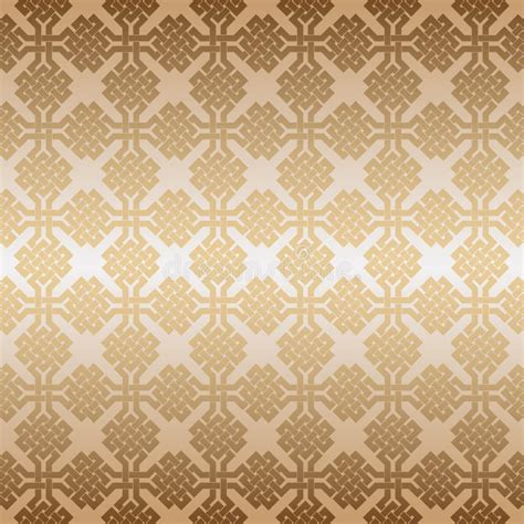 Arabic Or Islamic Ornaments Pattern Stock Illustration Illustration